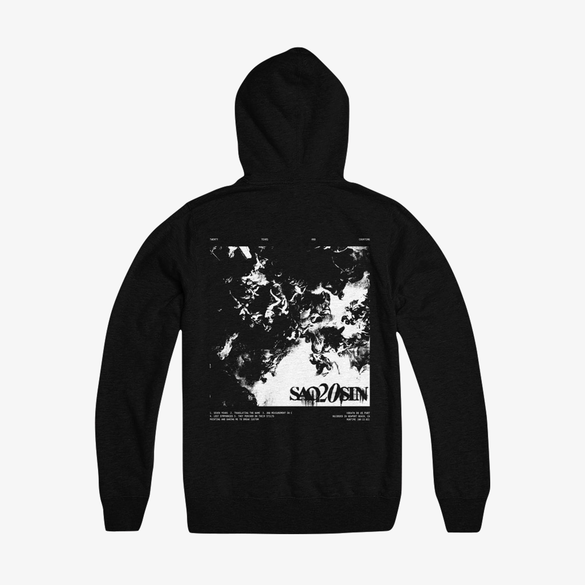 Saosin - Tracklist Hoodie – Merch Connection