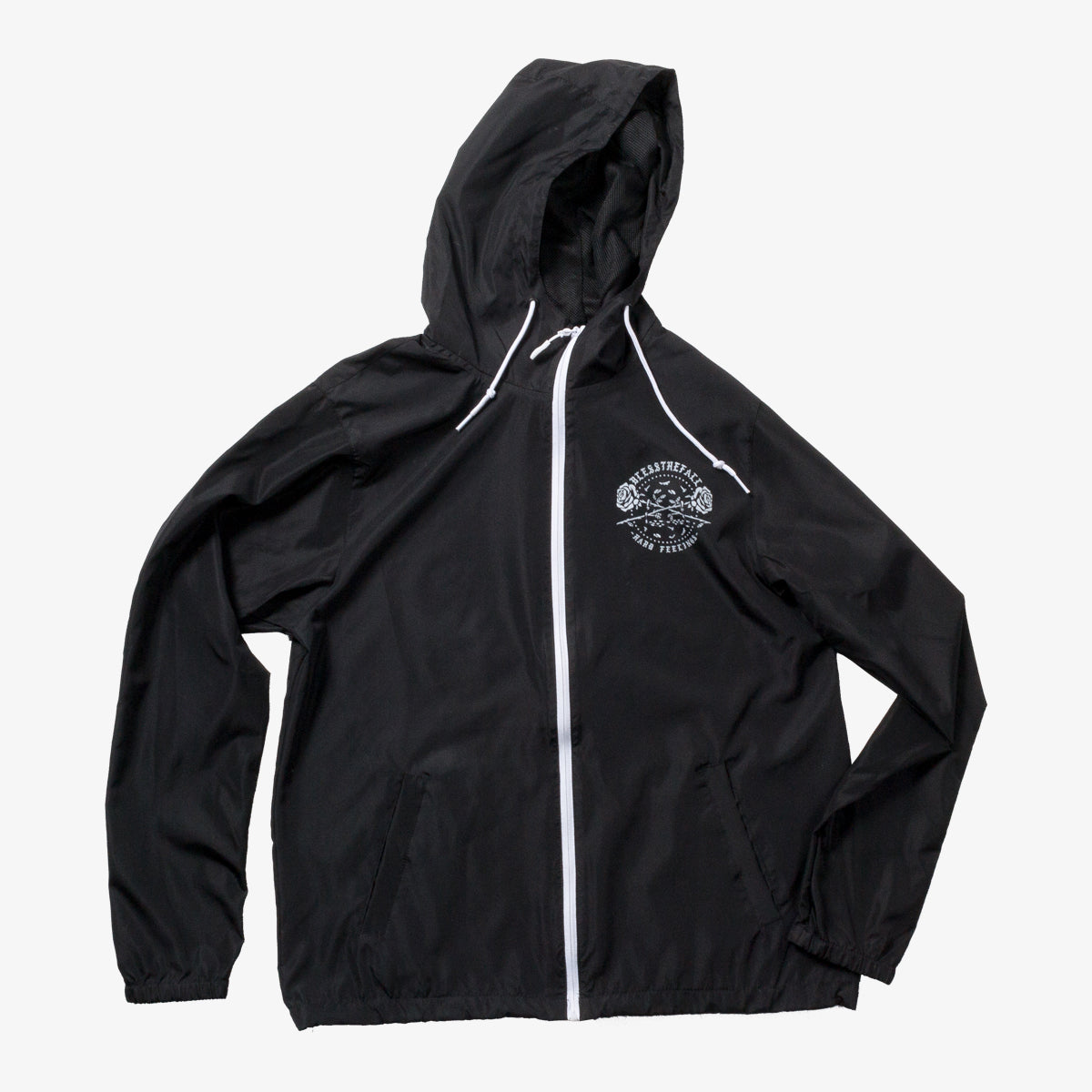 Blessthefall - Roses Zip-Up Windbreaker – Merch Connection