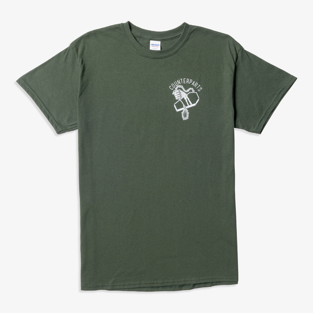 Counterparts - Noose Shirt (Forest Green) – Merch Connection
