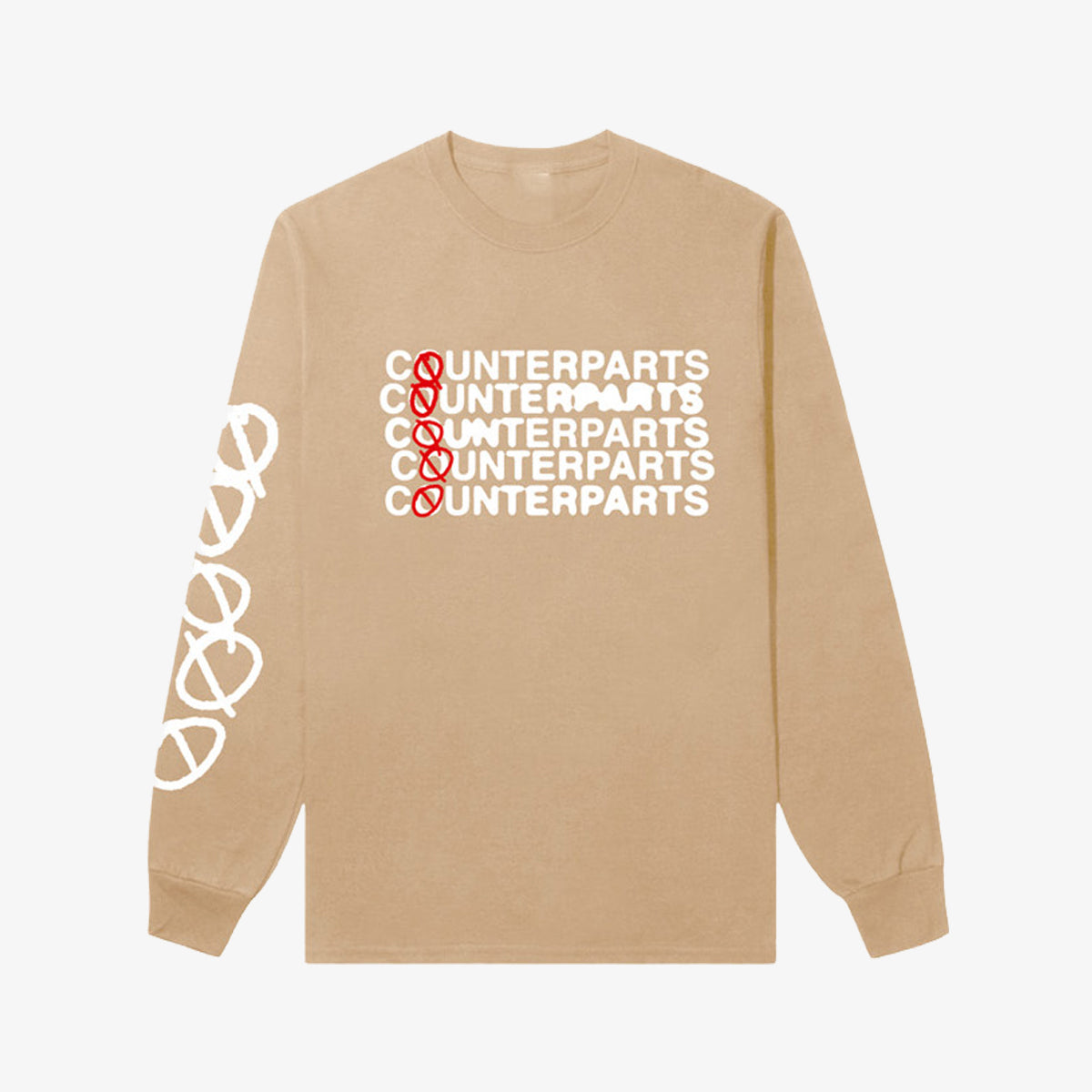 Counterparts - Stacked Logo Longsleeve – Merch Connection