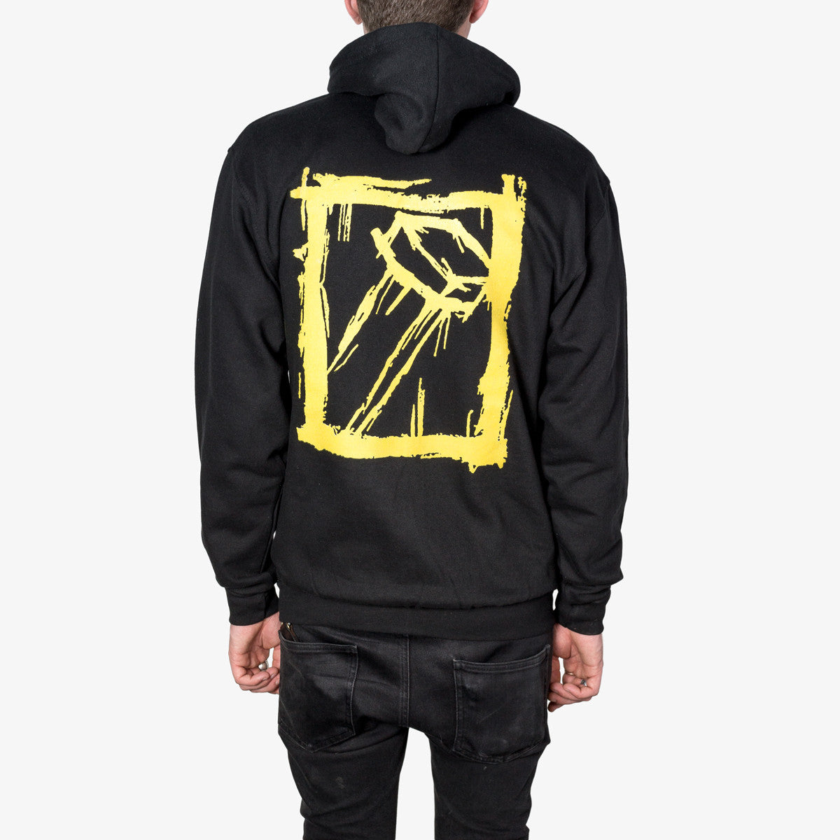 Eighteen Visions - Logo Zip-Up (Gold Ink) – Merch Connection