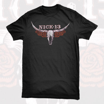 Nick 13 - Cattle Skull Shirt – Merch Connection